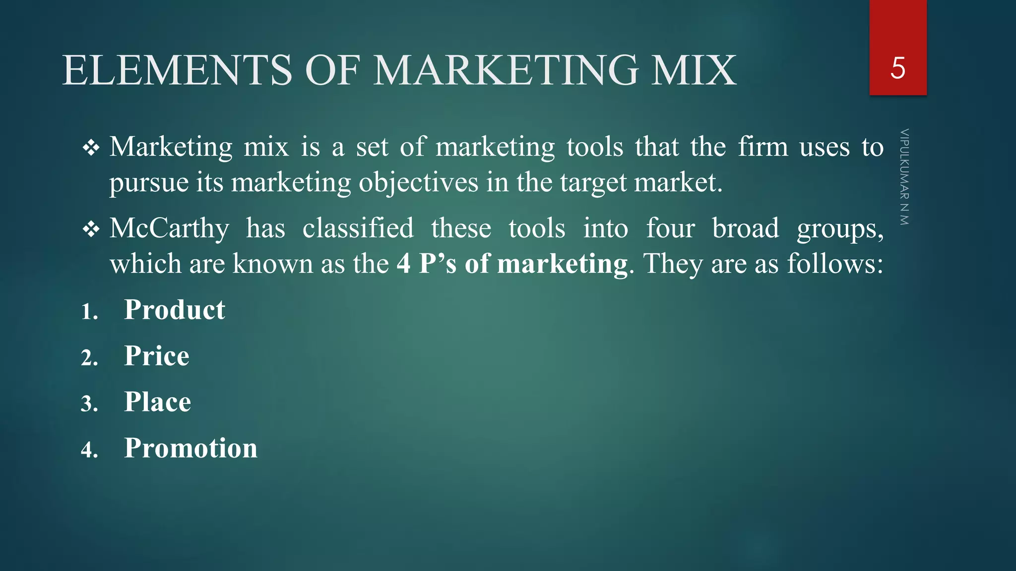 Marketing mix | PDF