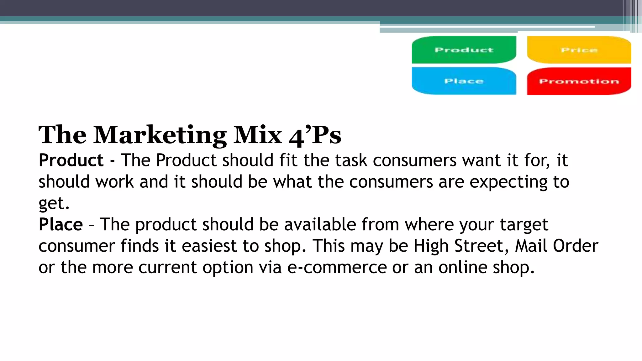 Marketing mix | PPT