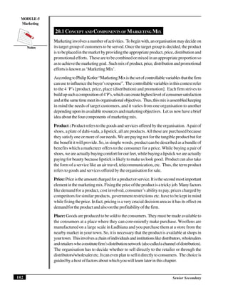 marketing mix.pdf | Business | Business and Finance