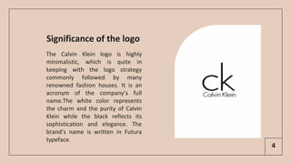 Calvin Klein marketing mix.pdf | Apparel Industry | Industries
