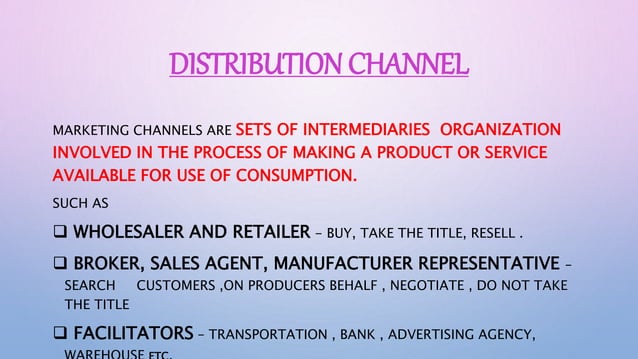 MARKETING MIX - PLACE.pptx