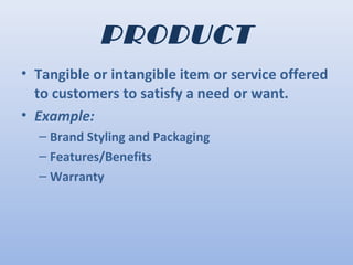Marketing mix 2 | PPT