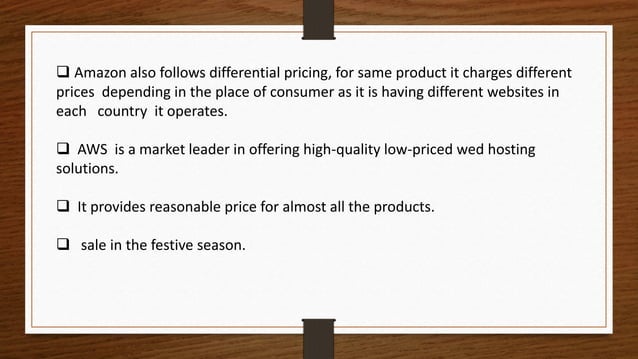 Marketing mix ,amazon | PDF