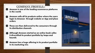 Marketing mix ,amazon | PDF