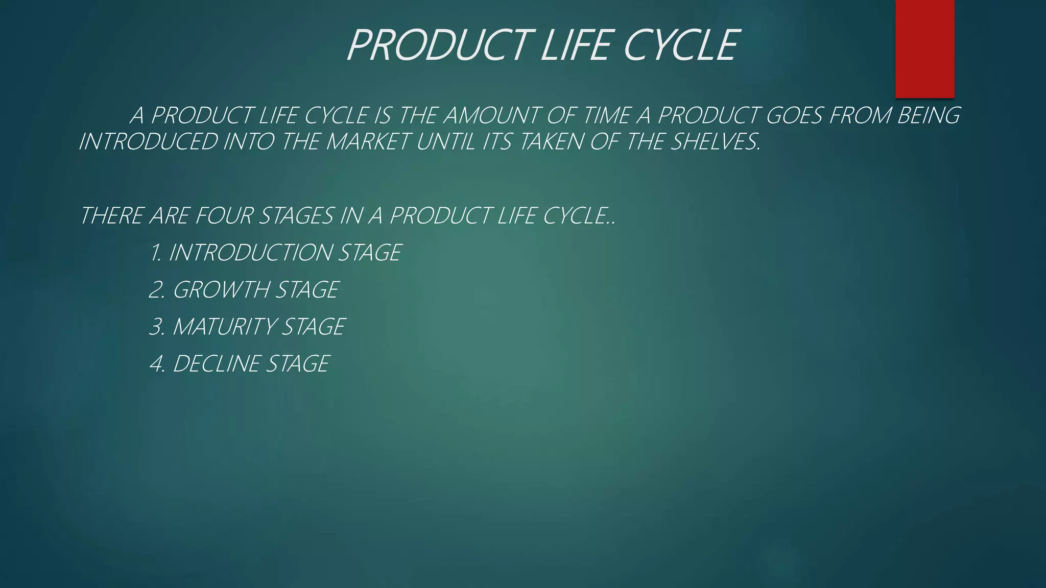 Marketing mix and product life cycle | PPTX