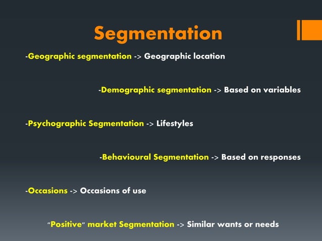 Marketing mix and segmentation | PPTX | Marketing and Advertising ...