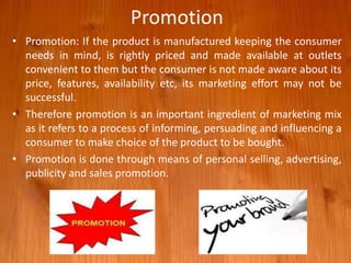 Marketing mix final | PPTX