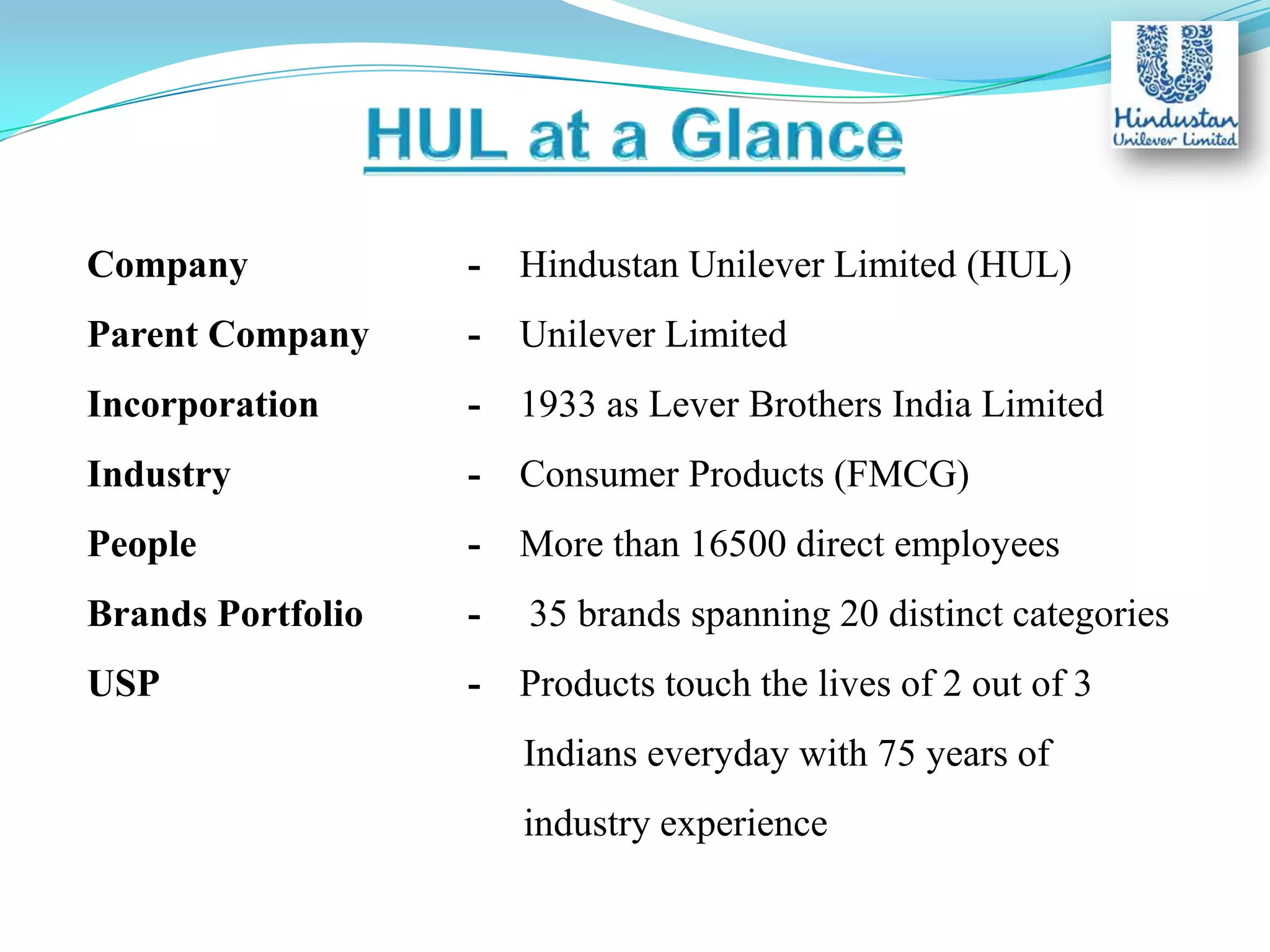 Marketing mix hul | PPTX