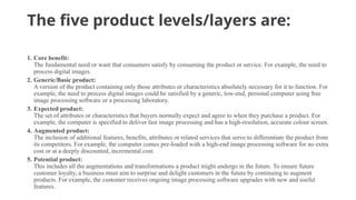 Marketing Mix, Levels of Product and Types_L9.pptx