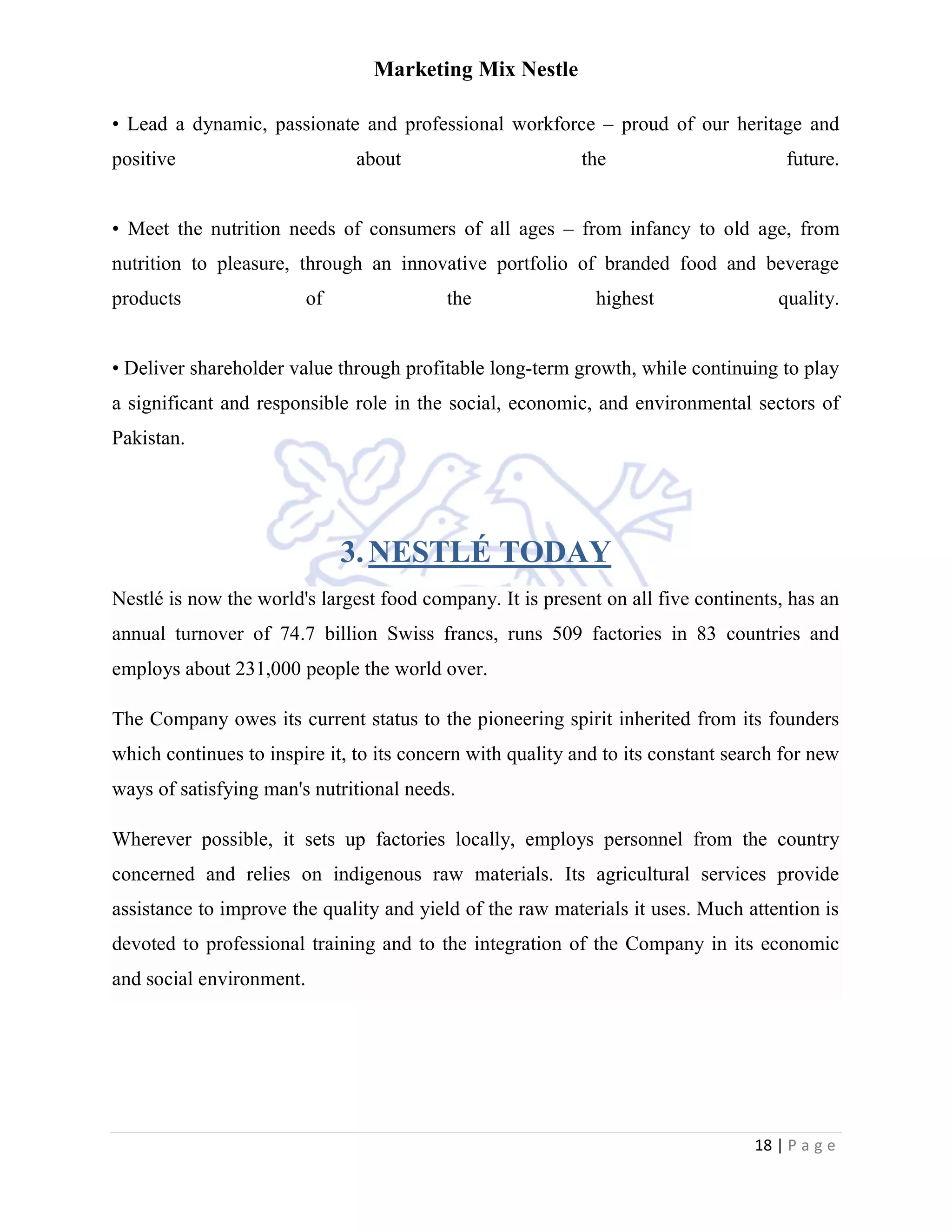 Marketing Mix Nestle Company | PDF