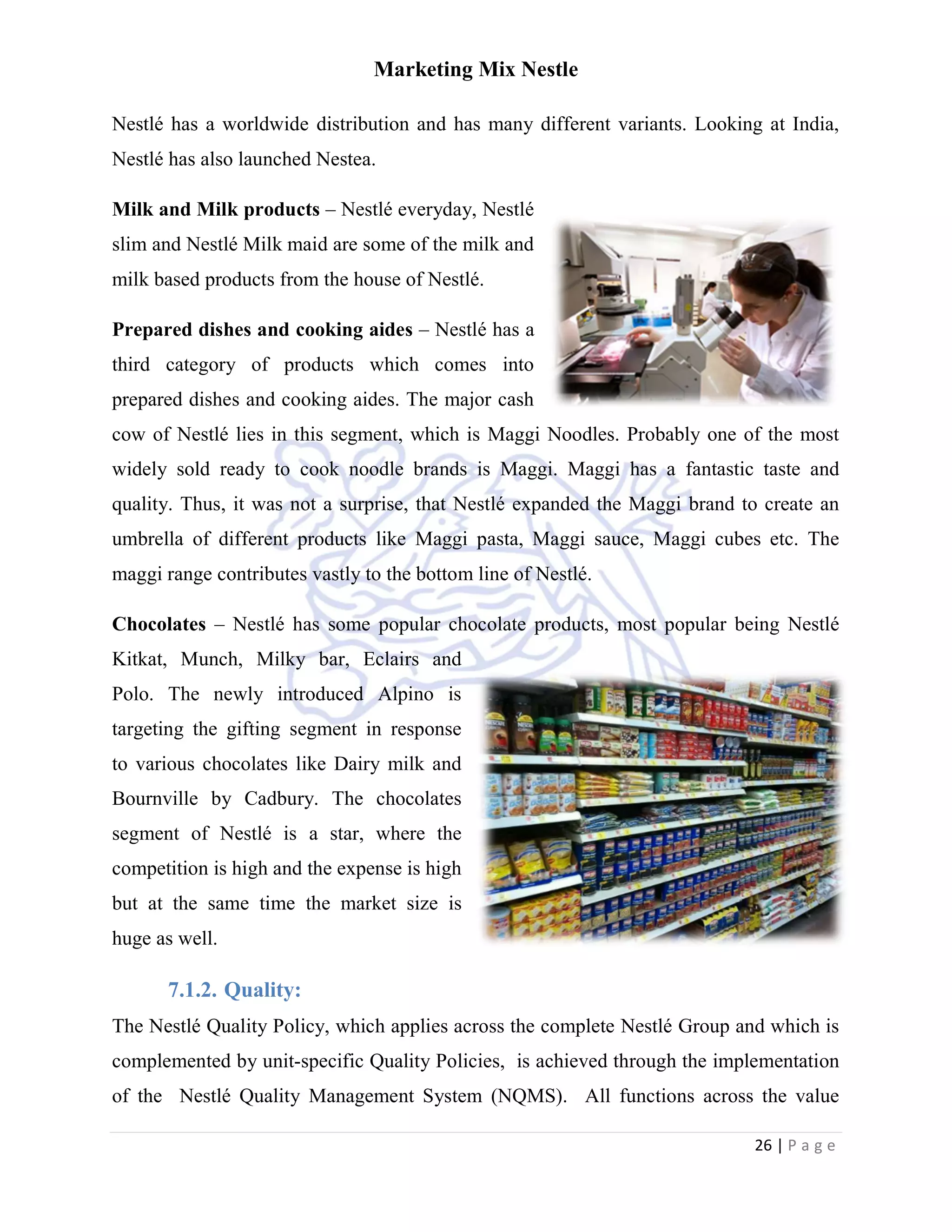 Marketing Mix Nestle Company | PDF