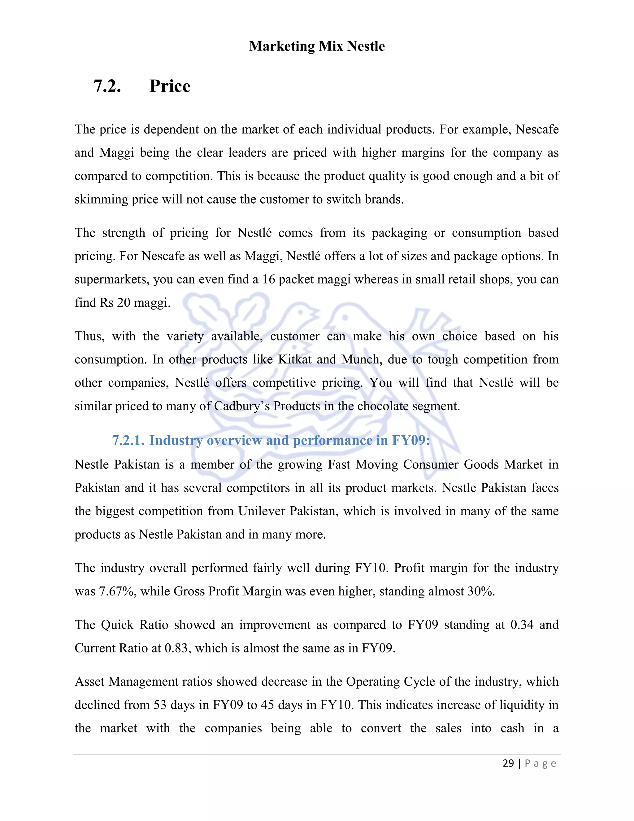 Marketing Mix Nestle Company | PDF
