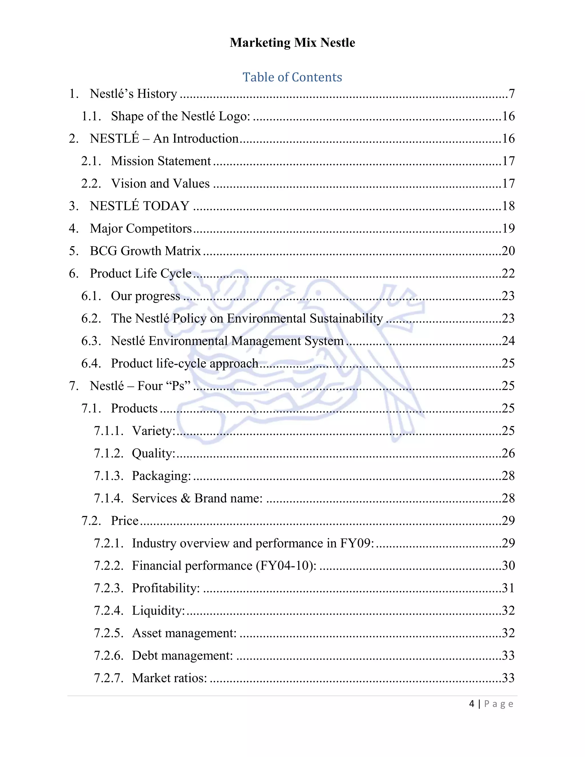 Marketing Mix Nestle Company | PDF
