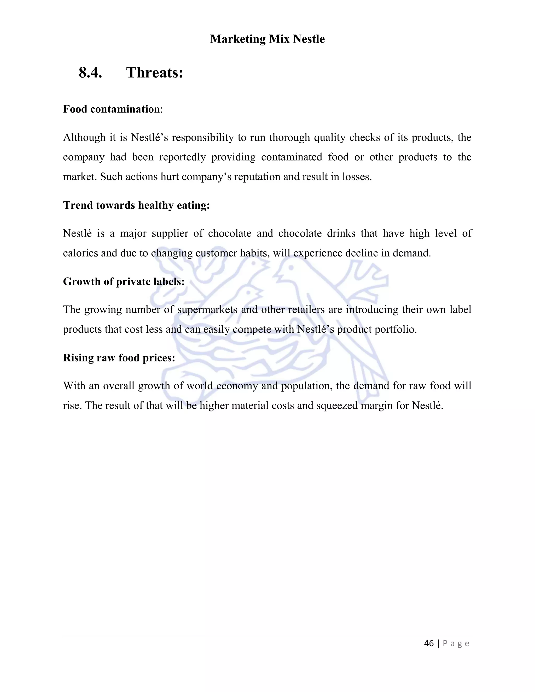 Marketing Mix Nestle Company | PDF