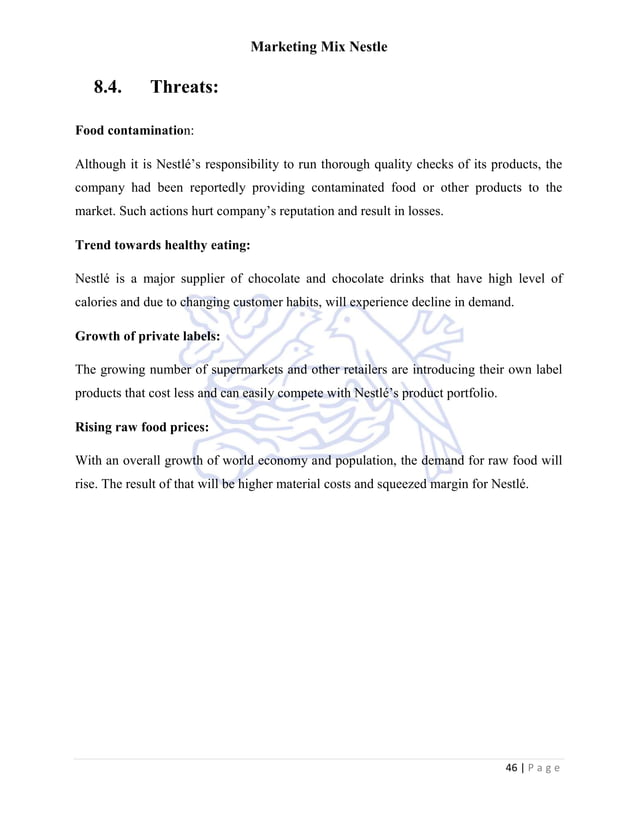 Marketing Mix Nestle Company | PDF