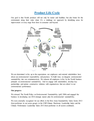 Marketing mix of Nestle (1) | PDF