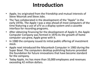 Marketing mix of apple | PPTX