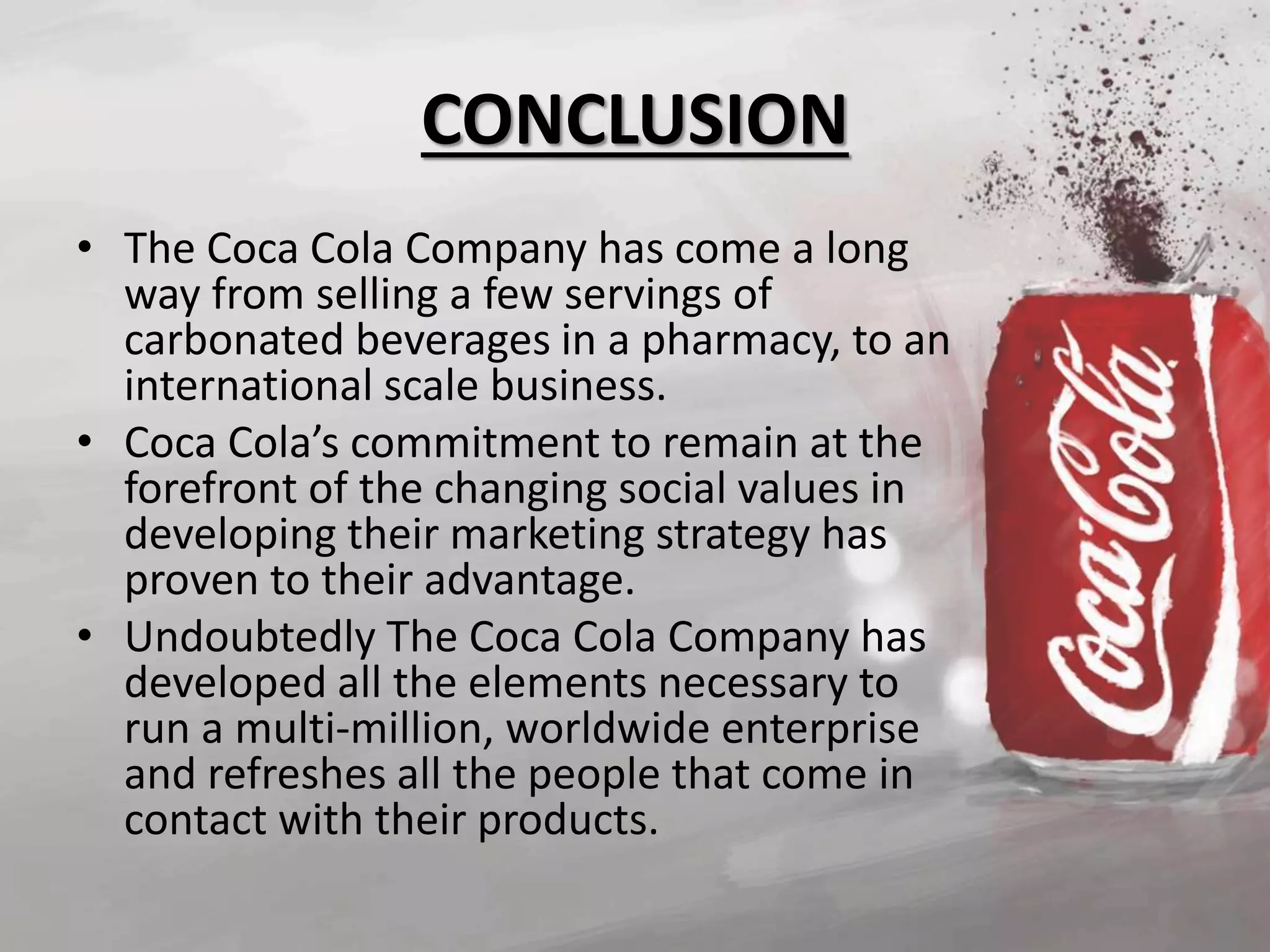 Marketing Mix - Coca Cola | PPTX