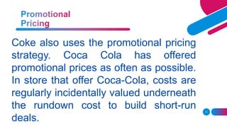 Marketing mix of coca-cola | PPTX