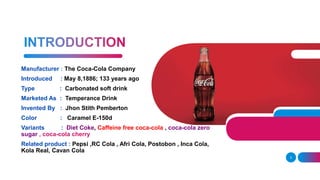 Marketing mix of coca-cola | PPTX