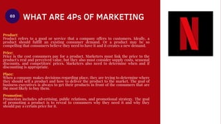 Marketing Mix of Netflix | PDF