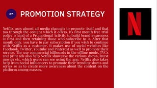 Marketing Mix of Netflix | PDF