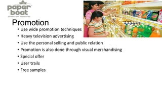 Marketing mix of paper boat | PPTX