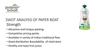 Marketing mix of paper boat | PPTX