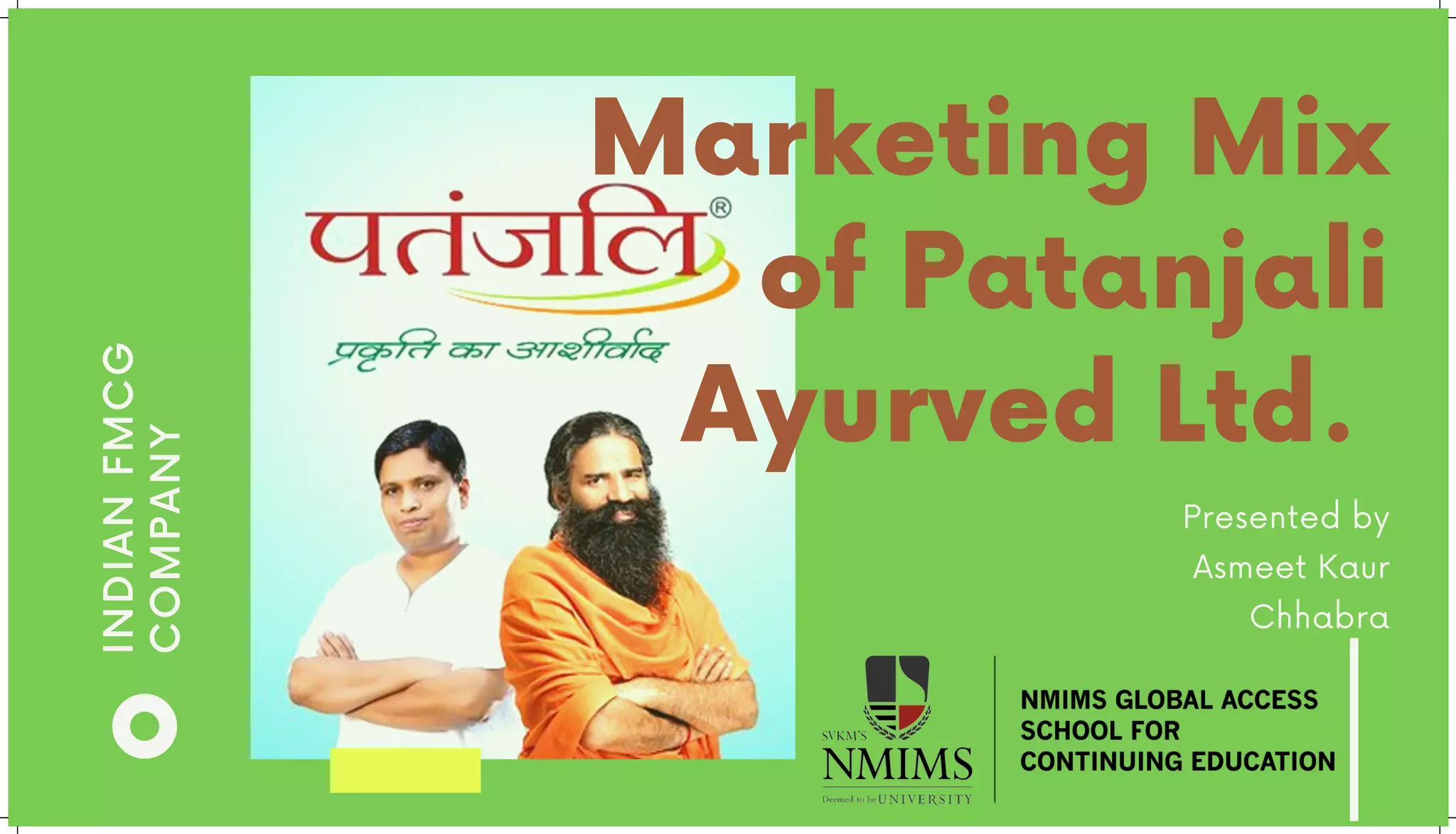 Marketing mix of patanjali | PPT