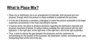 marketing Mix Place.pptx_marketing mgmt. | PPTX