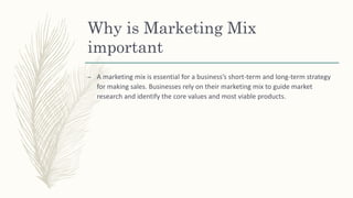 Marketing mix power point | PPT