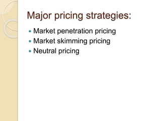 Marketing mix-Types-4 p's,7p's-scope and Importance. | PPTX