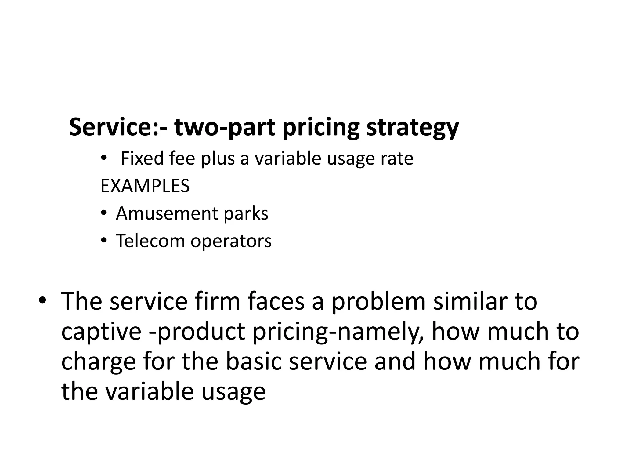 Marketing mix pricing | PPTX