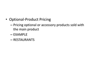 Marketing mix pricing | PPTX