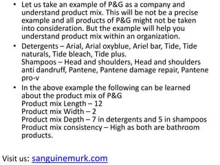 Marketing mix product | PPT