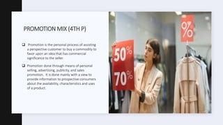 MARKETING MIX (4P's Of Marketing) Demo Presentation | PPTX