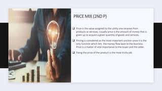 MARKETING MIX (4P's Of Marketing) Demo Presentation | PPTX