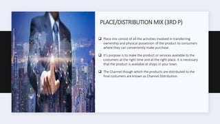 MARKETING MIX (4P's Of Marketing) Demo Presentation | PPTX