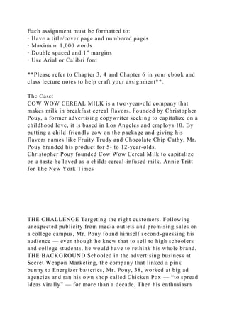 Marketing, MKTG 1200, Assignment #320 marks (5 of overall grade.docx