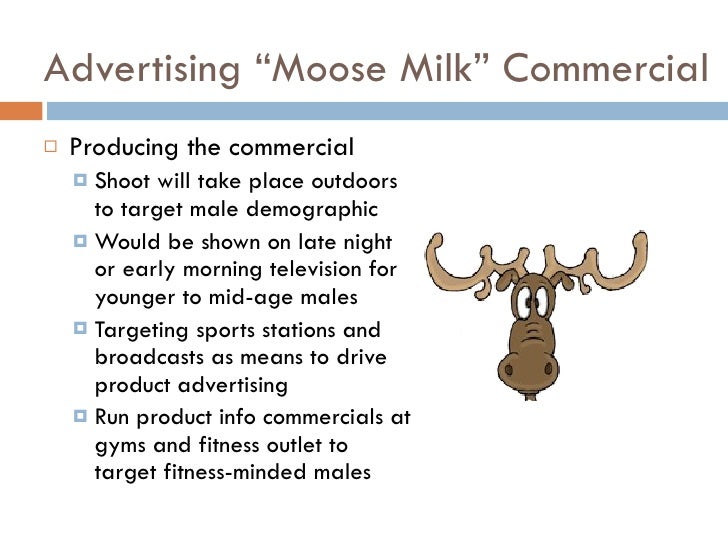 Marketing Moose Milk