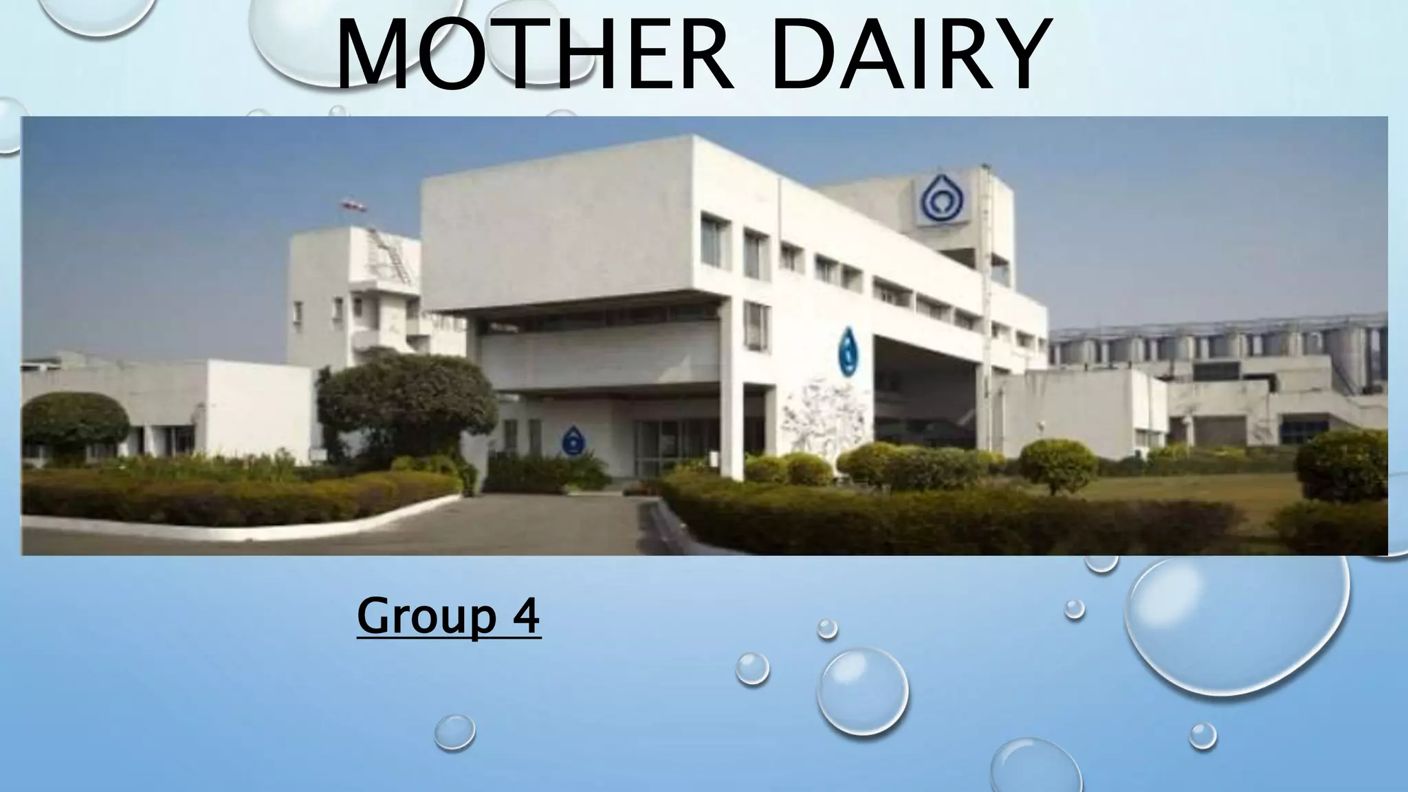 Marketing mother dairy | PPT