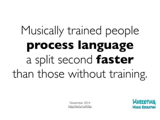 Marketing Music Education: Recent facts, quotes and statistics that YOU ...