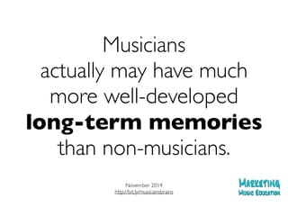 Music Education Facts
