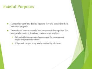 Marketing myopia | PPTX