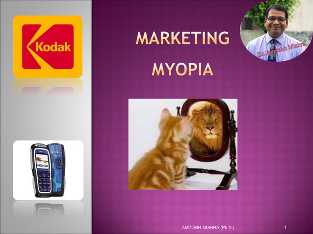 Marketing Myopia by Amitabh Mishra | PPT