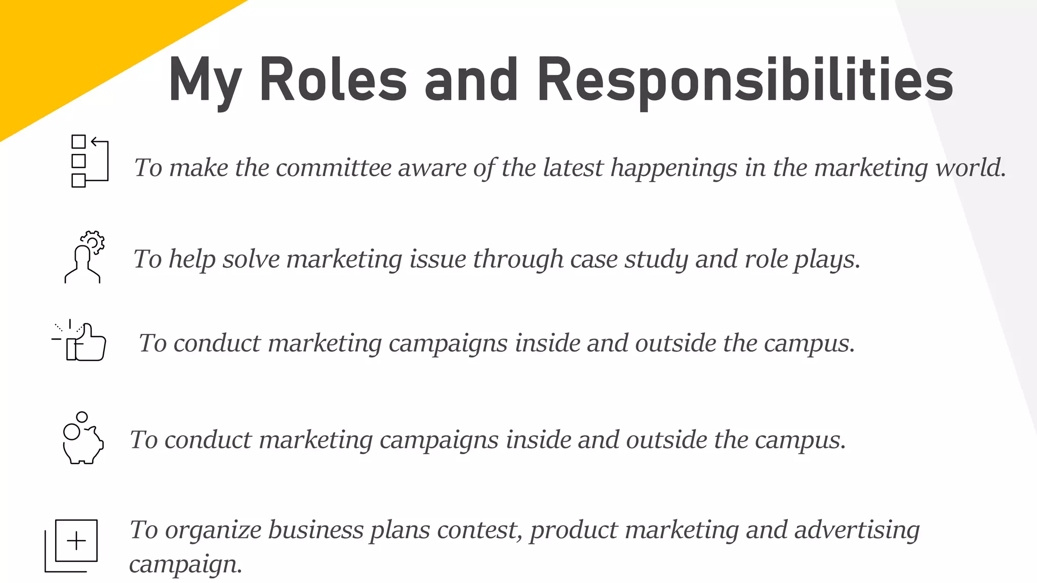 Marketing Committee | PPTX