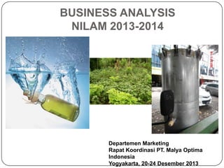 Marketing Nilam 2013 2014 | PPTX