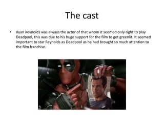 Marketing of deadpool | PPTX