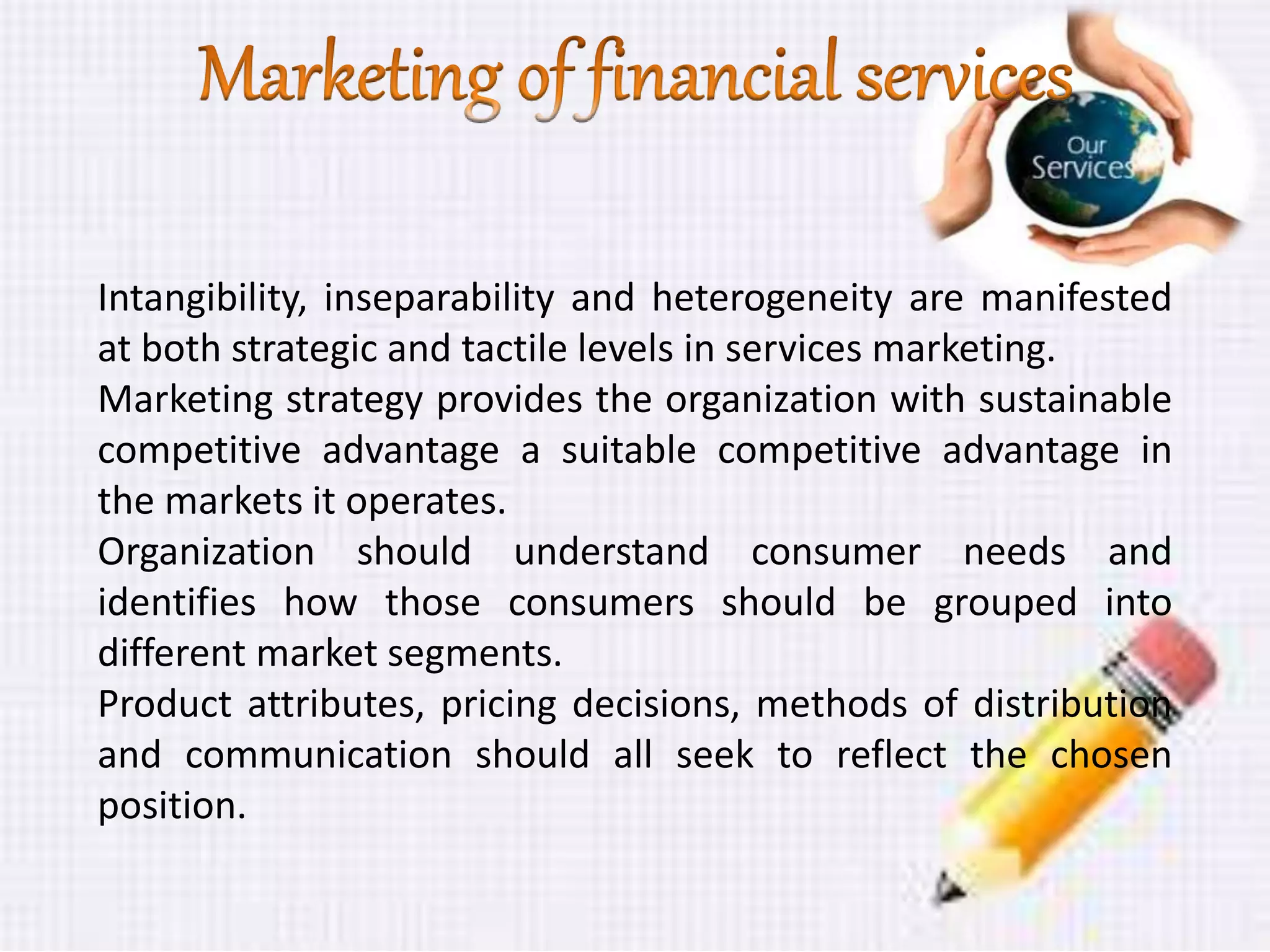 Marketing of financial service | PPTX