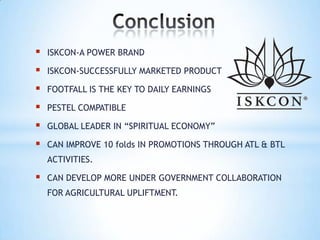 Marketing of god(ISKCON) | PPTX